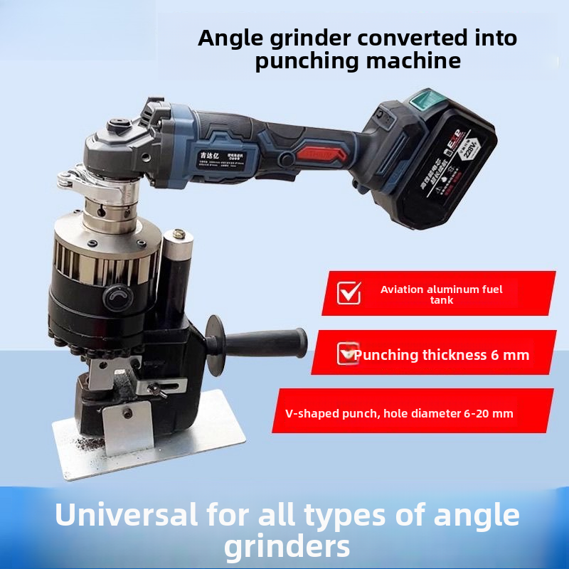 Angle Grinder Changed To Hydraulic Puncher TA-K176 – Tigertikant